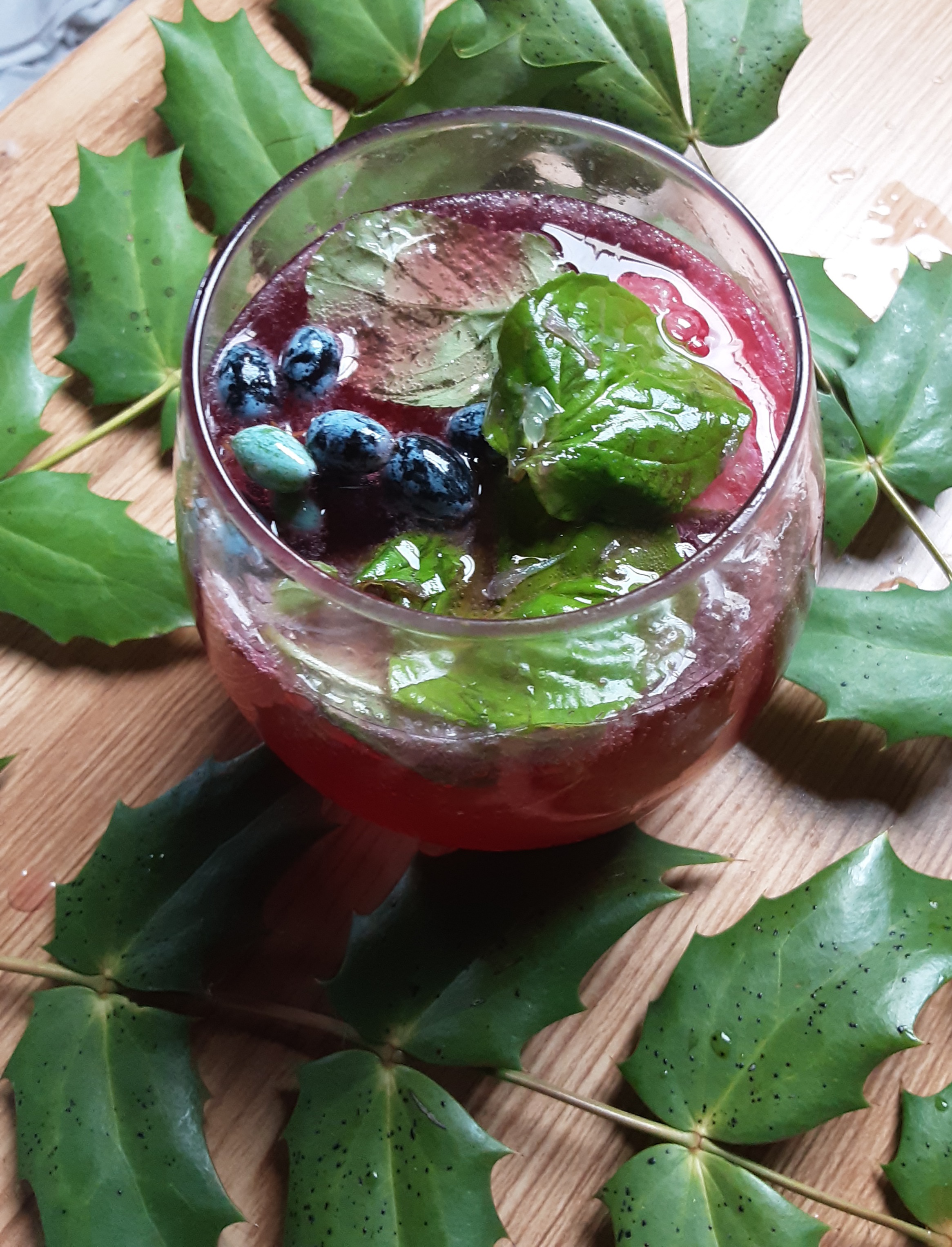 Sipping on… Tangy, Spiky Oregon Grape! – hedgewitchadventuresdotcom